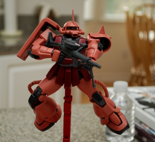 Finished Char’s MG Zaku II ver 2.0 – Mostly Harmless